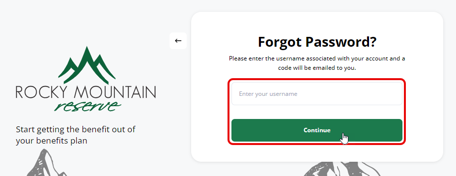 Unlock or Reset an Account Password – Rocky Mountain Reserve