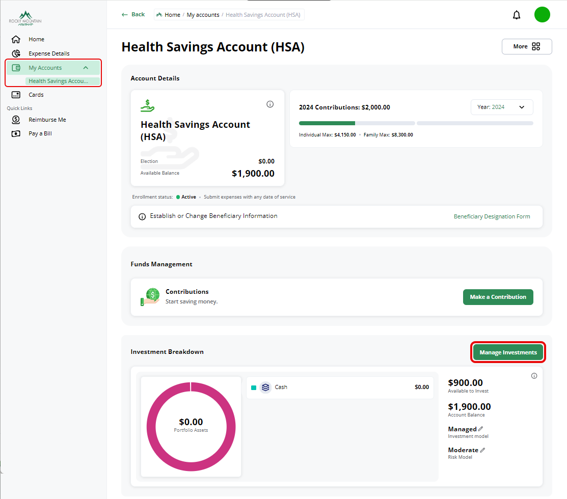 HSA Investments and Investment Guide – Rocky Mountain Reserve